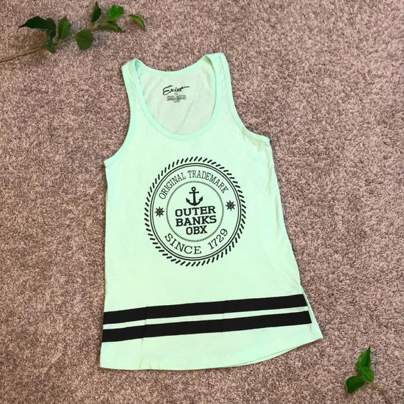 Exist | Shirts & Tops | Exist Outer Banks Girls Obx Tank Top Kids Youth ...